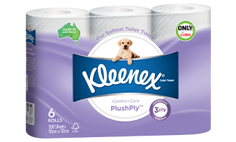Kleenex® | Toilet Paper | Dry | Kleenex® Complete Clean Double Length
